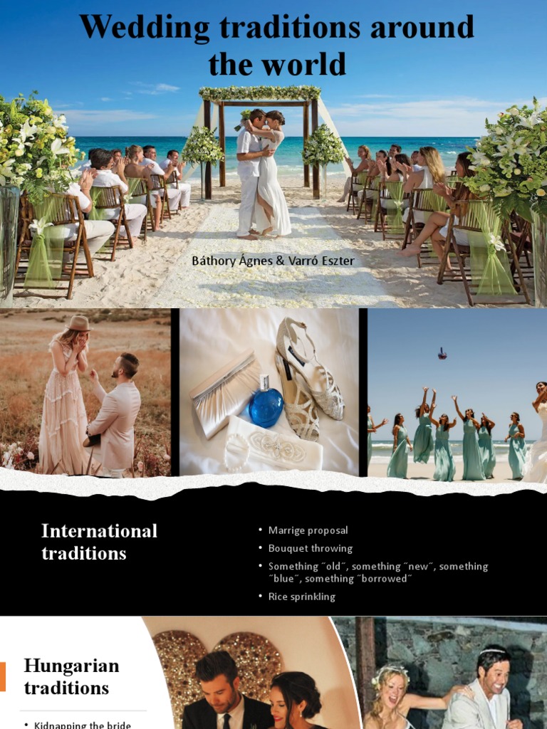 Wedding Traditions Around The World | PDF