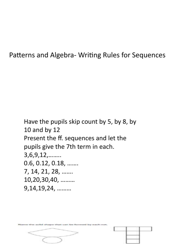 MATH 6 PPT Q3 - Pattern 1 | PDF