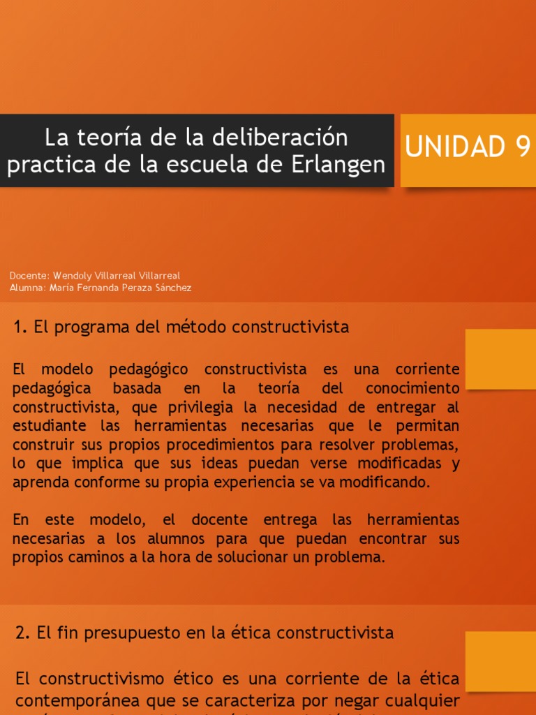 La Teoría de La Deliberación Practica de La Escuela de Erlangen | PDF