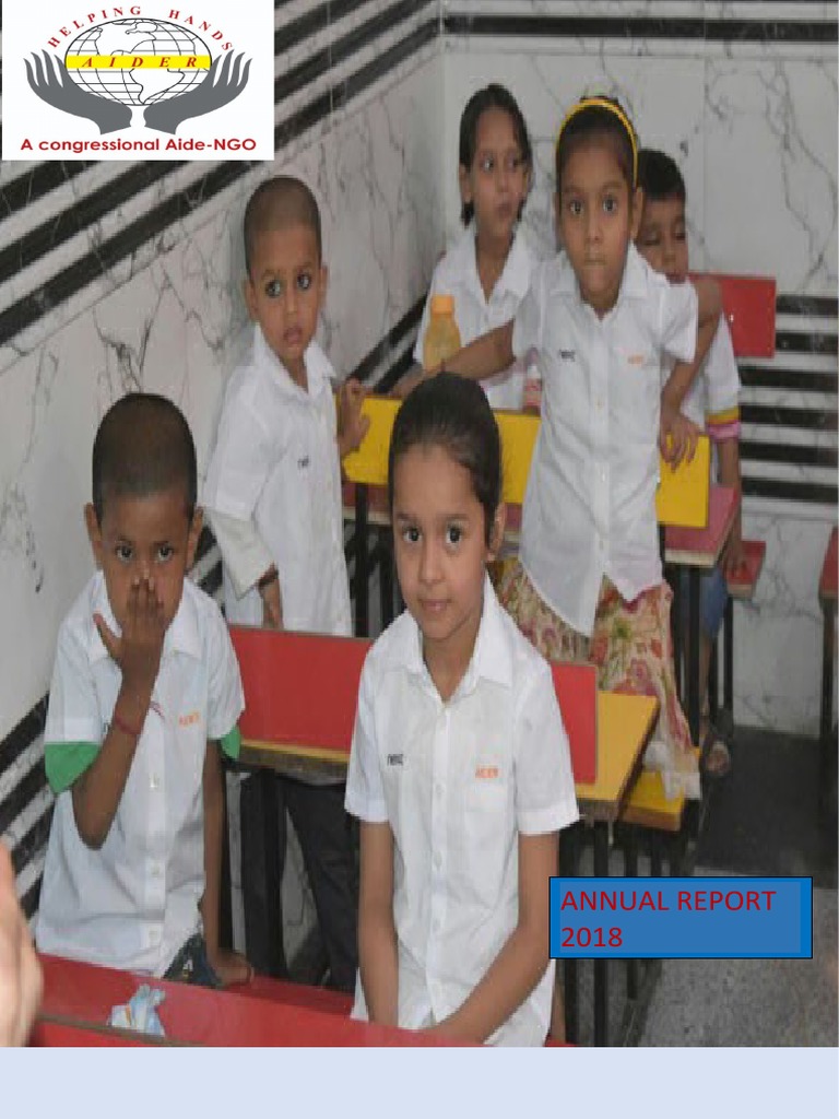 Aider Annual Report 2018-20 | PDF | Career & Growth | Social Science