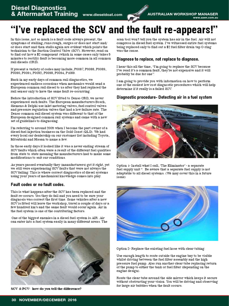 CB SCV Nov | PDF | Diesel Engine | Vehicle Technology