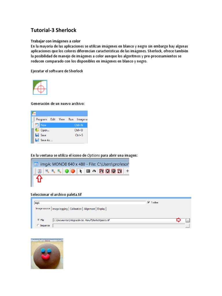 Tutorial 3 Sherlock | PDF | Sustracción | Color