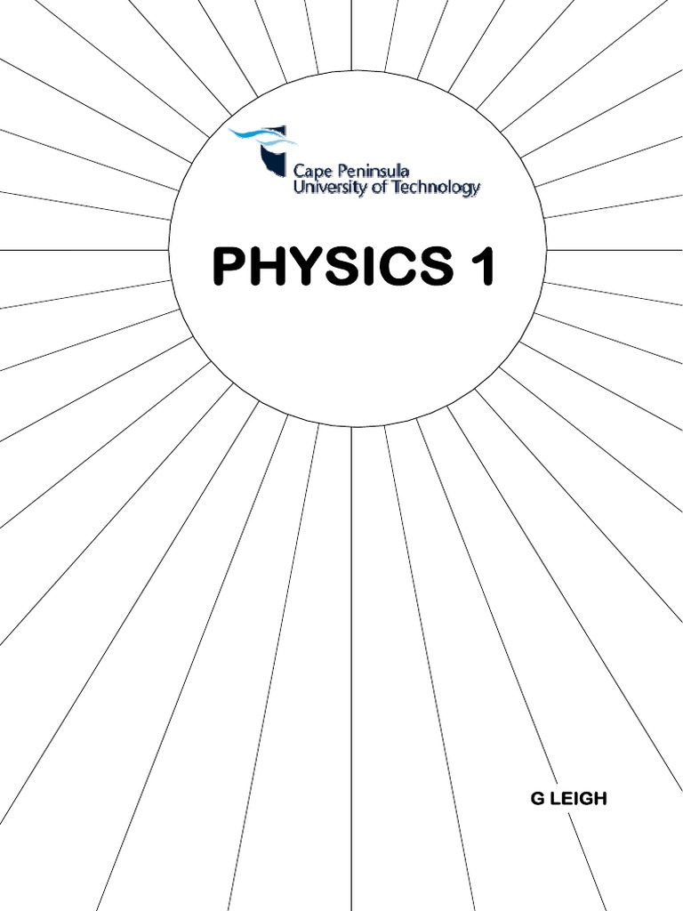 Physics 1 Lecture Notes and Possible Answers | PDF | Significant ...