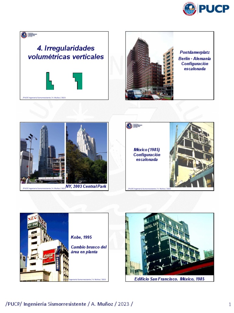 Irregularidades Verticales AMP 2023 | PDF