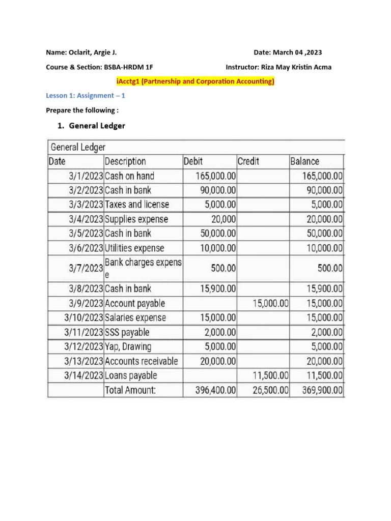 Oclarit, Argie | PDF