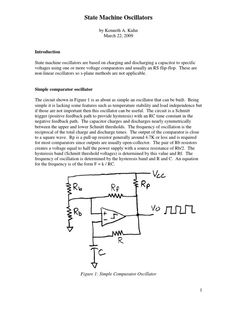 Oscillators State Machine | PDF | Science & Mathematics | Computers