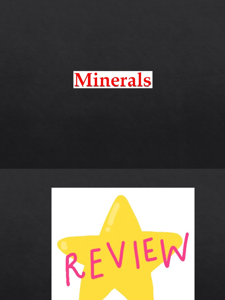 Week 2 Minerals and Rock Formations | PDF | Minerals | Earth Sciences