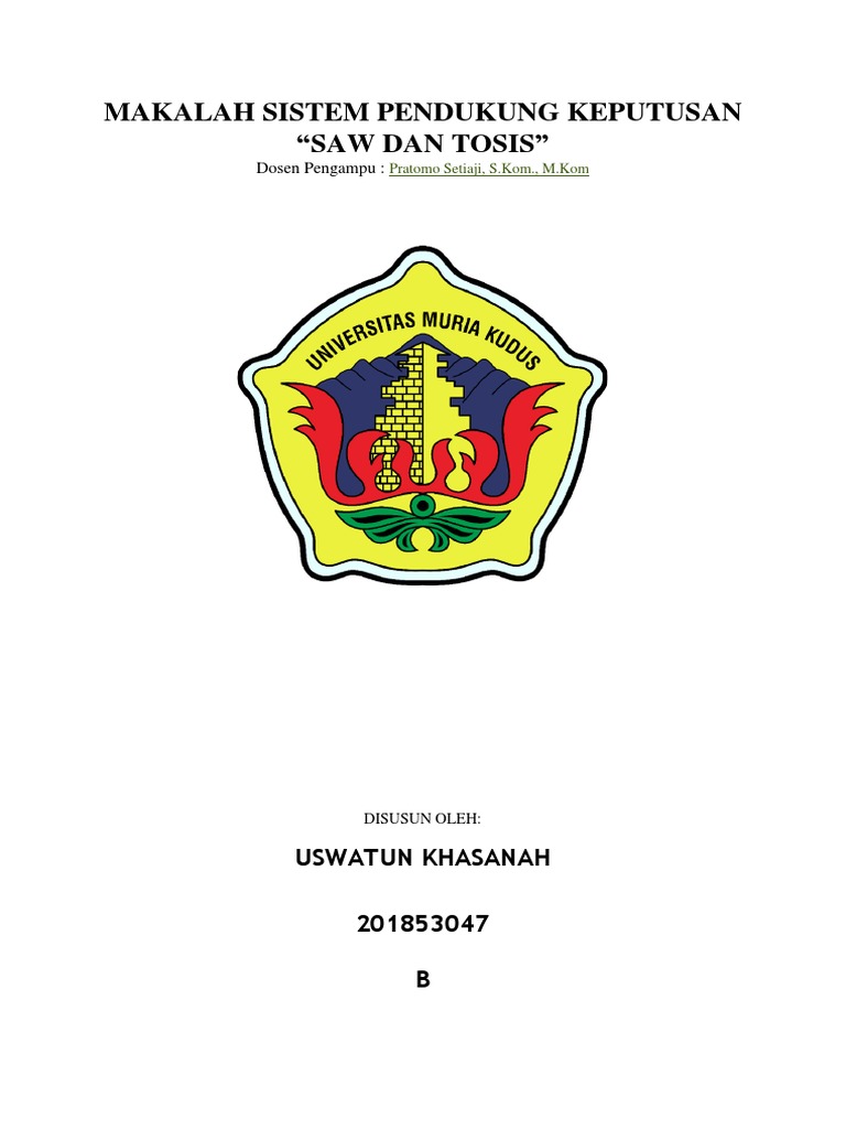 Uas SPK 201853047 | PDF