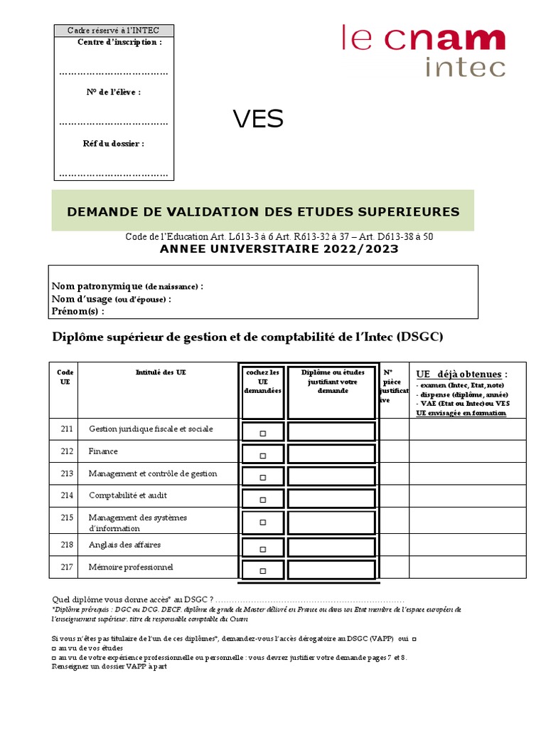 Ves DSGC 2022 - 2023 | PDF