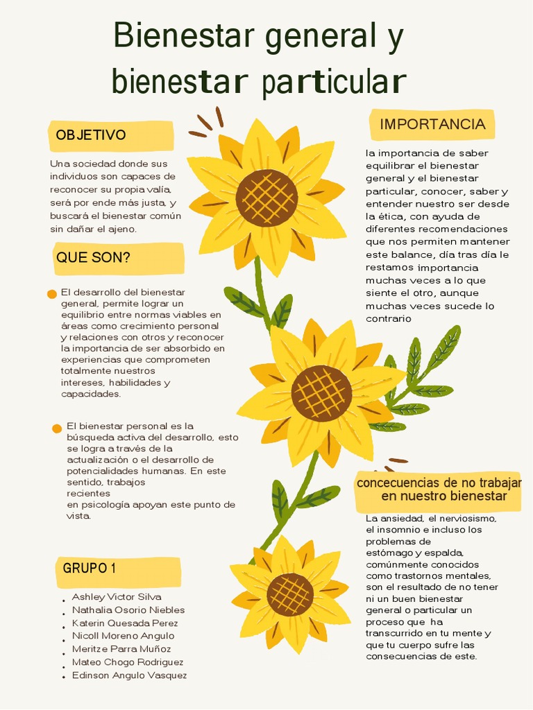 Equilibrio entre el bienestar general y particular: la importancia de ...