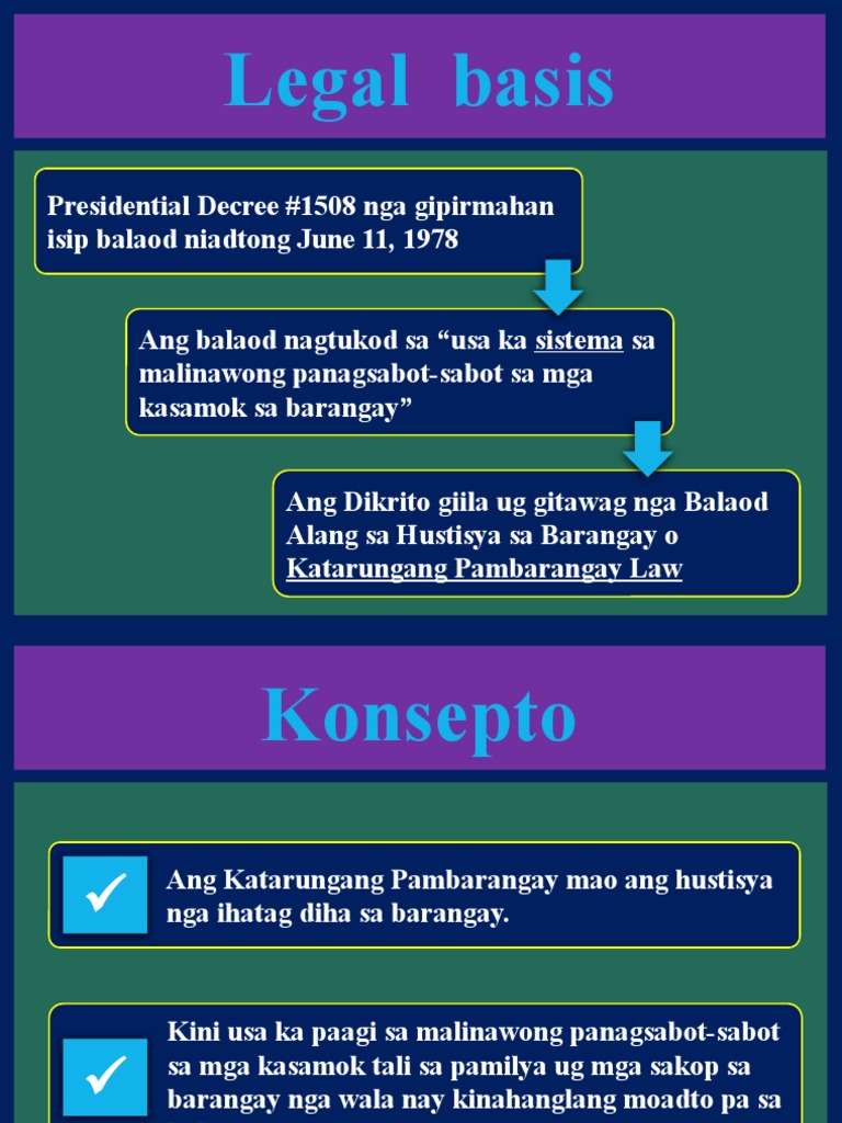 Katarungan Pambarangay 101 | PDF
