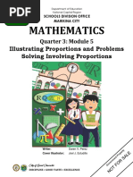 Math 9 Module For 3rd Quarter | PDF | Rectangle | Perpendicular
