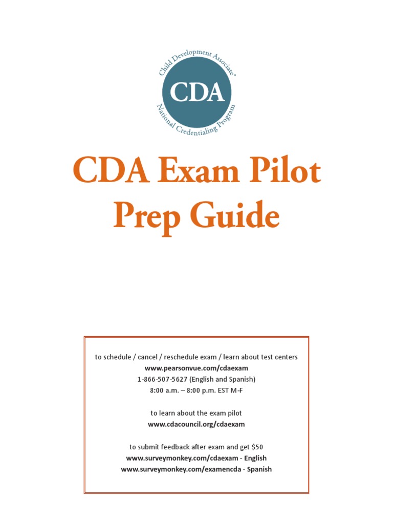 Prep Guide CDA Exam | PDF