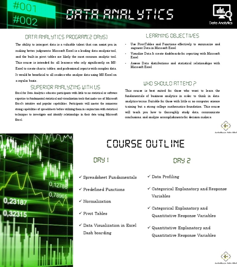 Data Analytics | Download Free PDF | Microsoft Excel | Statistics