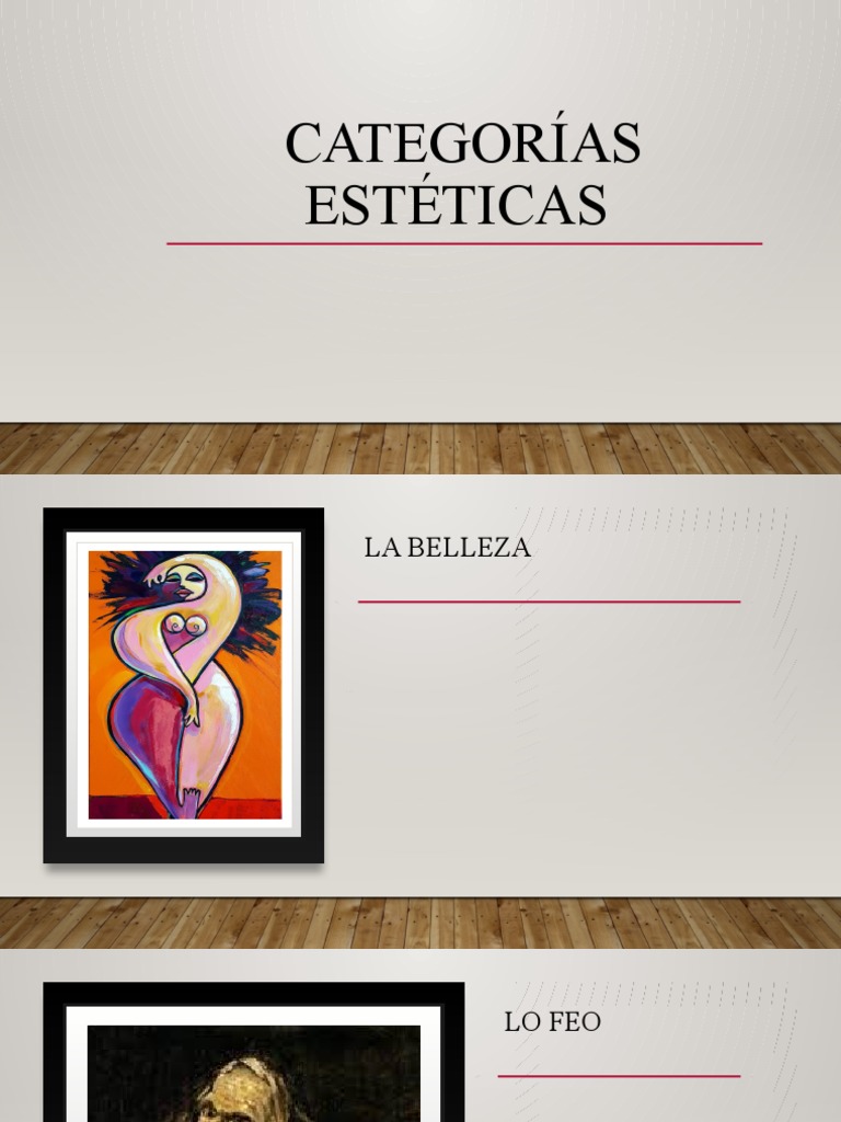 Categorías Estéticas | PDF