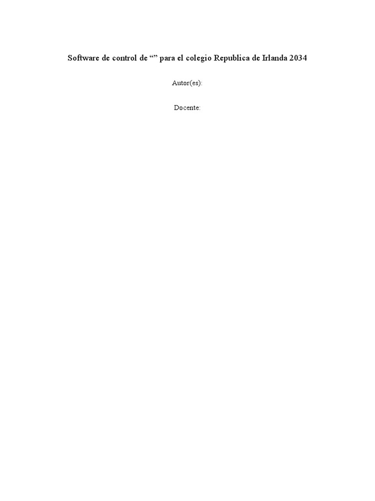 Plan - Trab - Fin | PDF