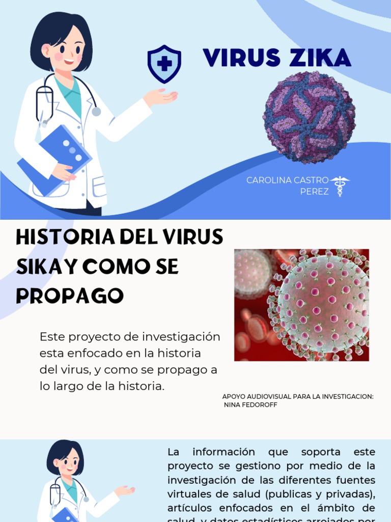 Historia y Porpagacion Del Virus Sika | PDF | Fiebre del zika ...