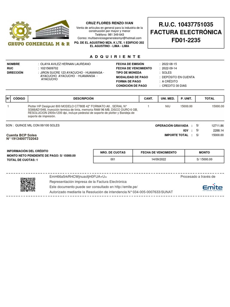 Plotters A0 HERNAN | PDF