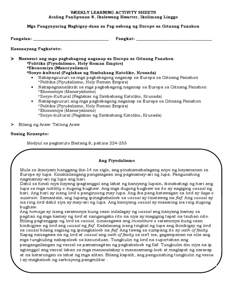 Final AP8 Q2 W5 | PDF