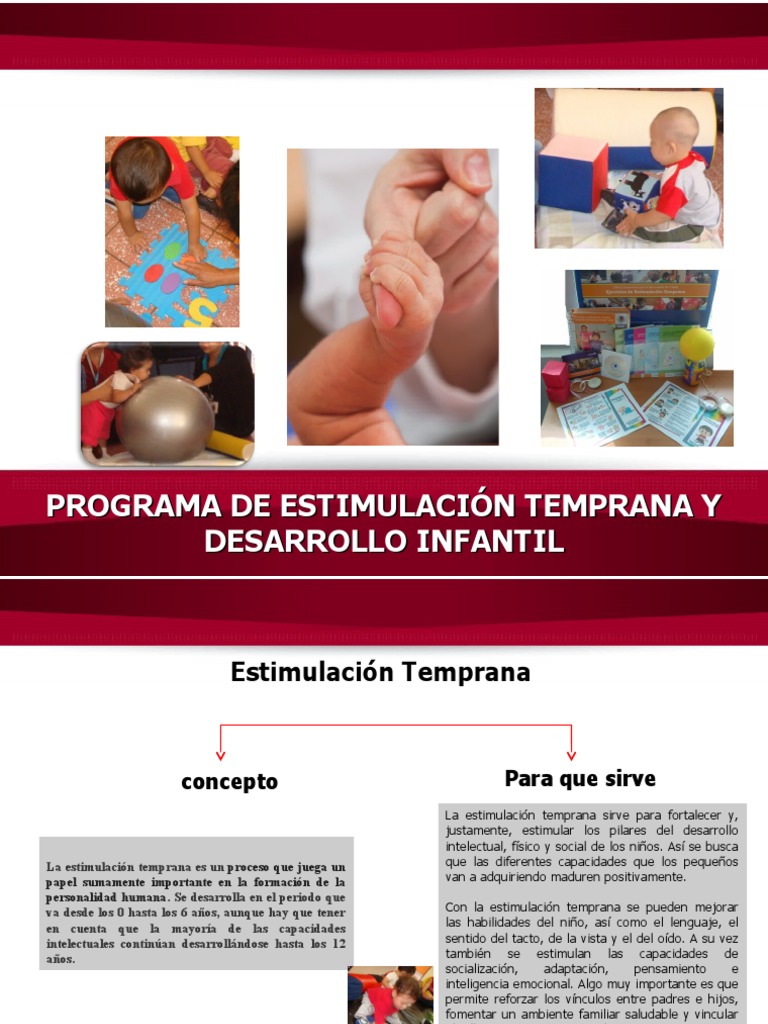Estimulacion Temprana | PDF