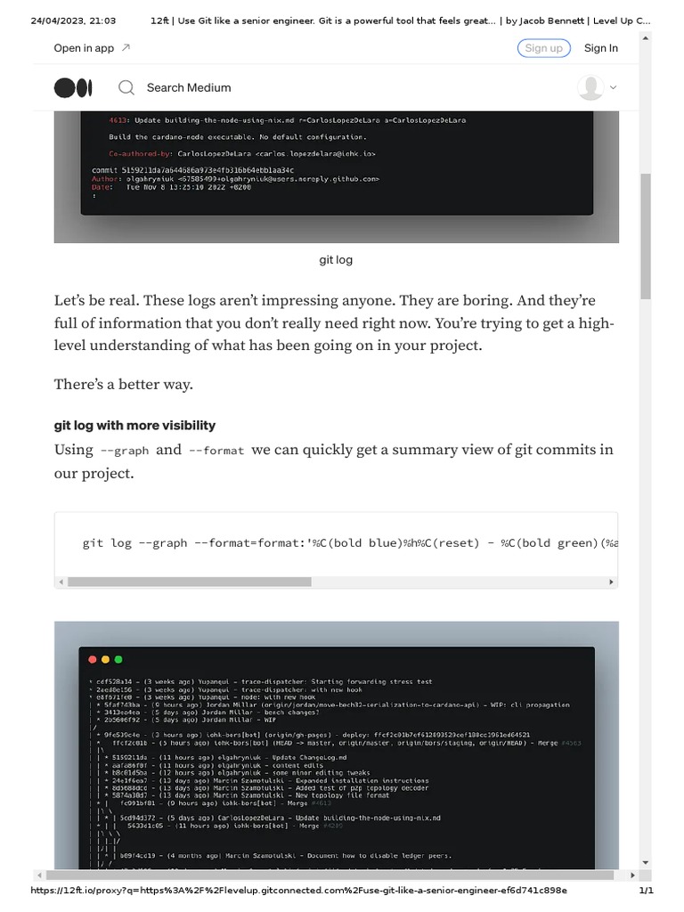 12ft Use Git Like A Senior Engineer Git Is A Powerful Tool That