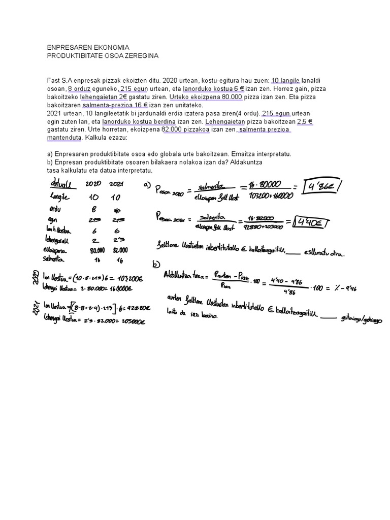 Produktibitate Osoa | PDF