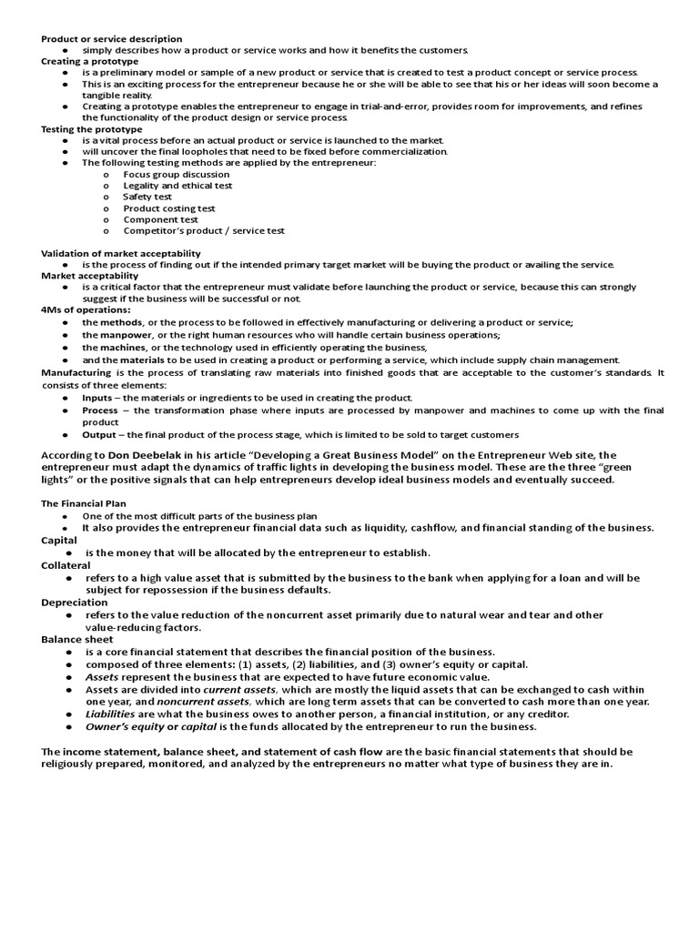 Entrep Reviewer | PDF | Product (Business) | Prototype