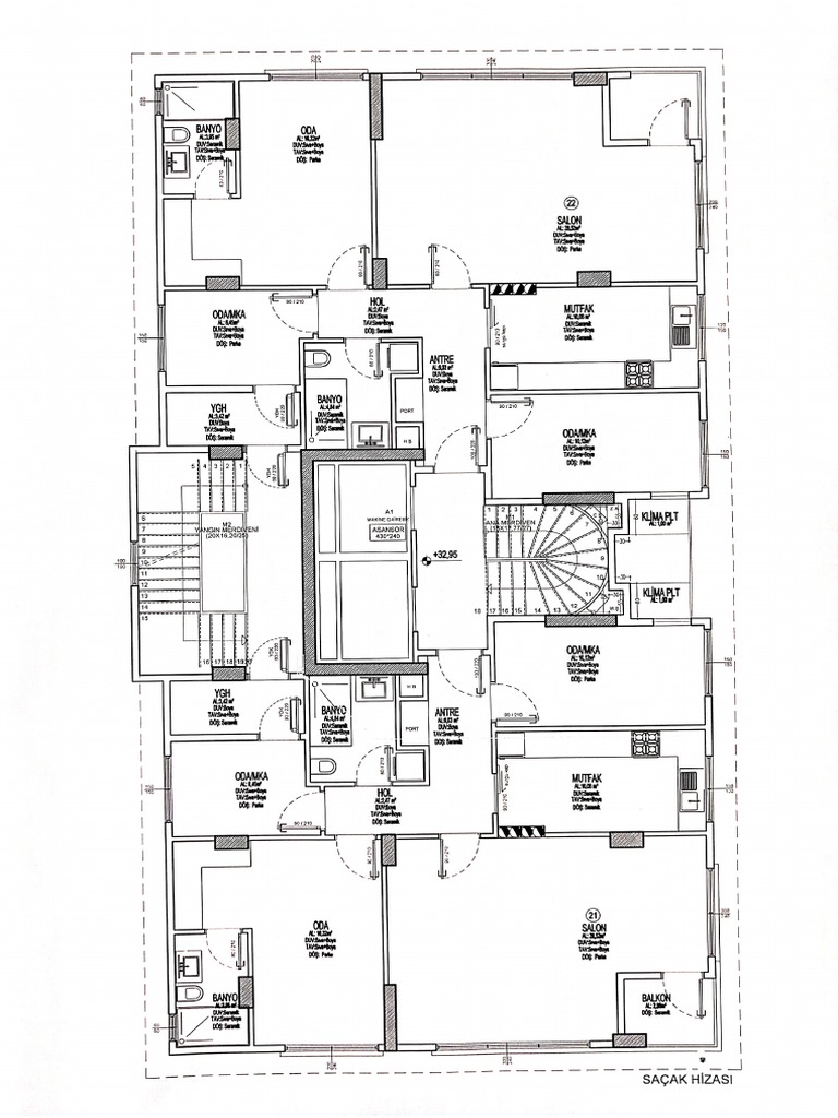 Ucay Ulufer Kat Planı | PDF