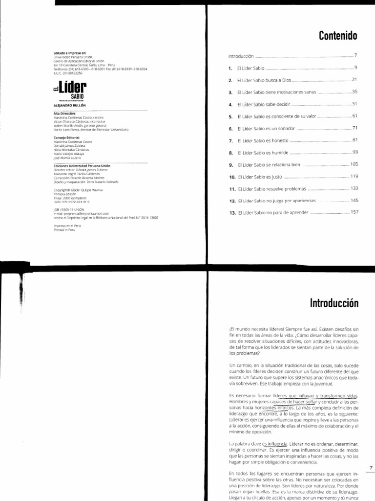 Lider Sabio | PDF