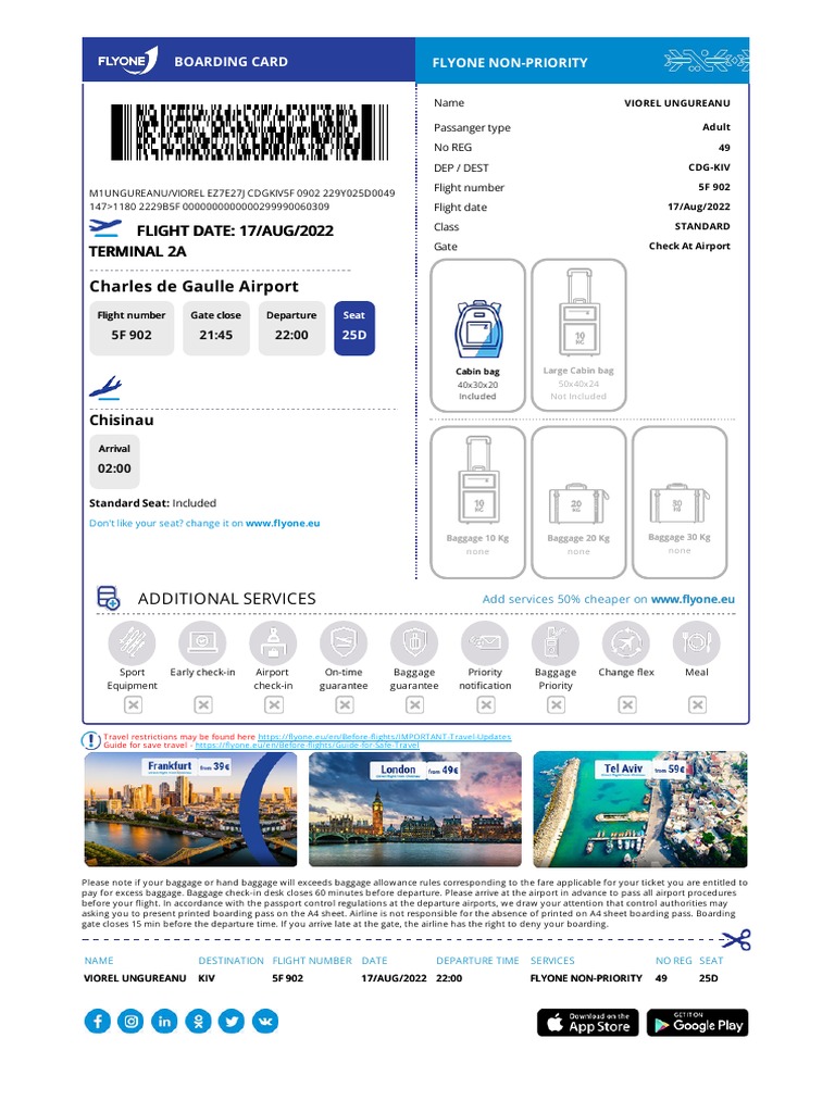Ticket 2 | PDF | Airlines | Civil Aviation