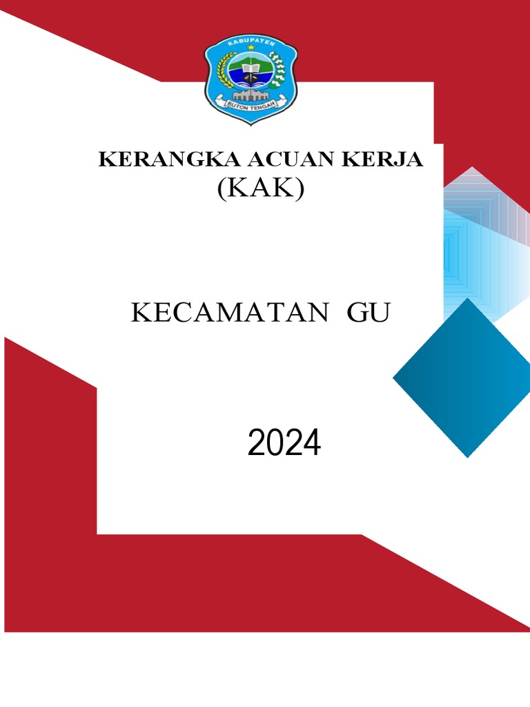 KAK 2024 KEC GU | PDF