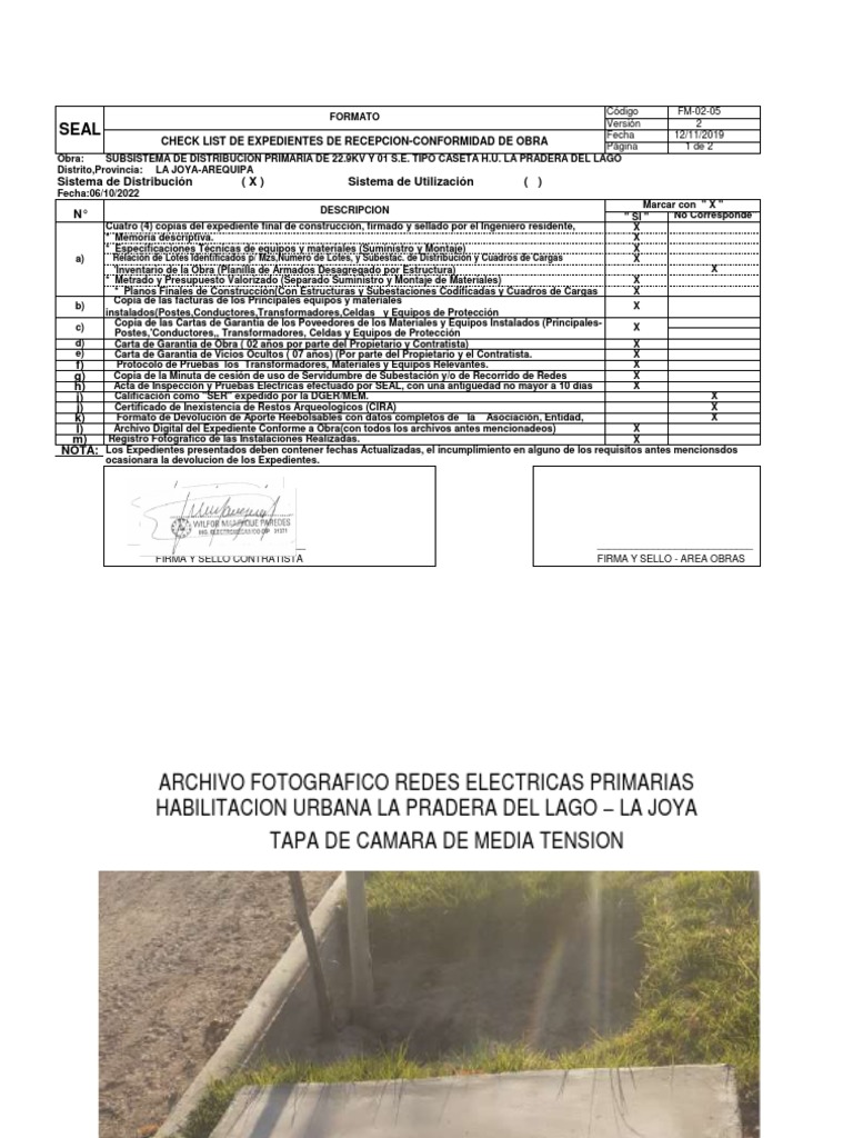 Gg-Tep-0160-2022 Pradera Del Lago-Exp | PDF | Ingenieria Eléctrica | Red eléctrica