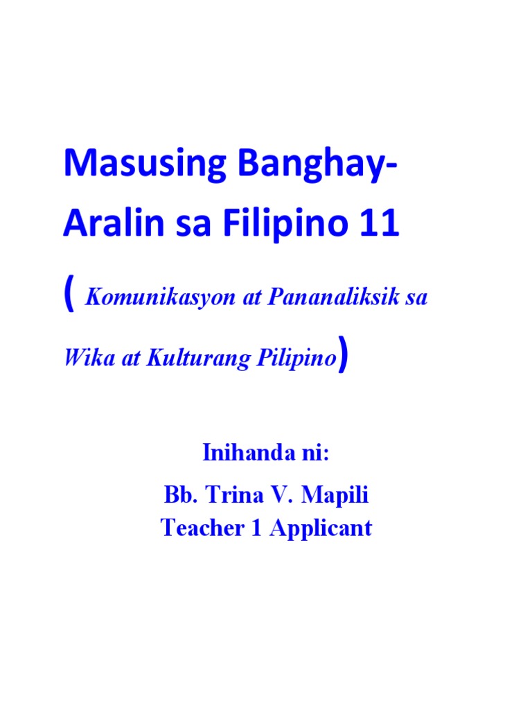 DLP-Trina V. Mapili | PDF