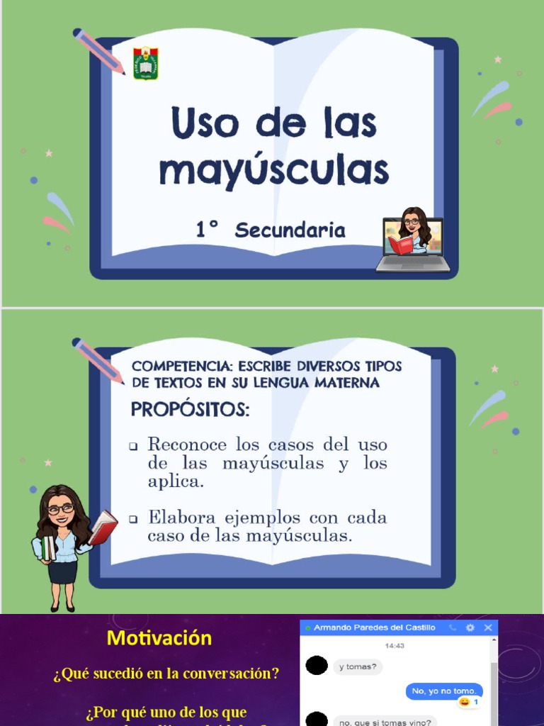 Uso de Las Mayúsculas | PDF
