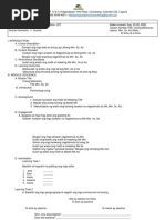 Purple Letter MM Ss Aa Filipino Worksheet | PDF