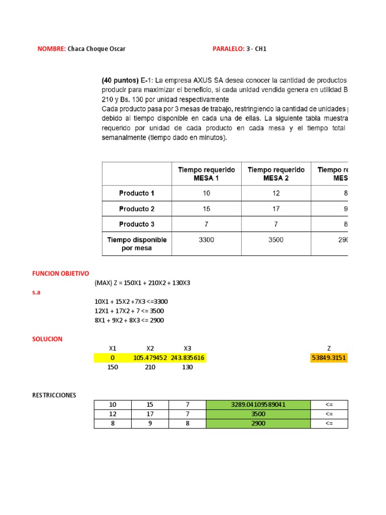 Chaca Choque Oscar | PDF
