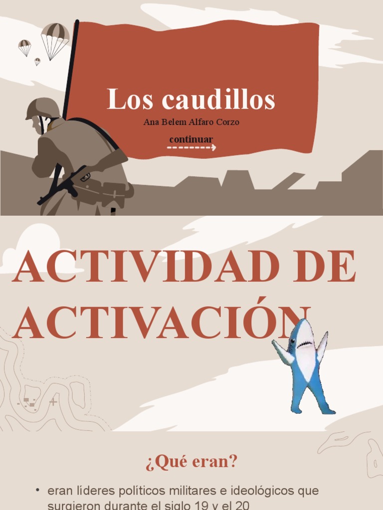 CAUDILLOS | PDF | Gobierno | revolución mejicana