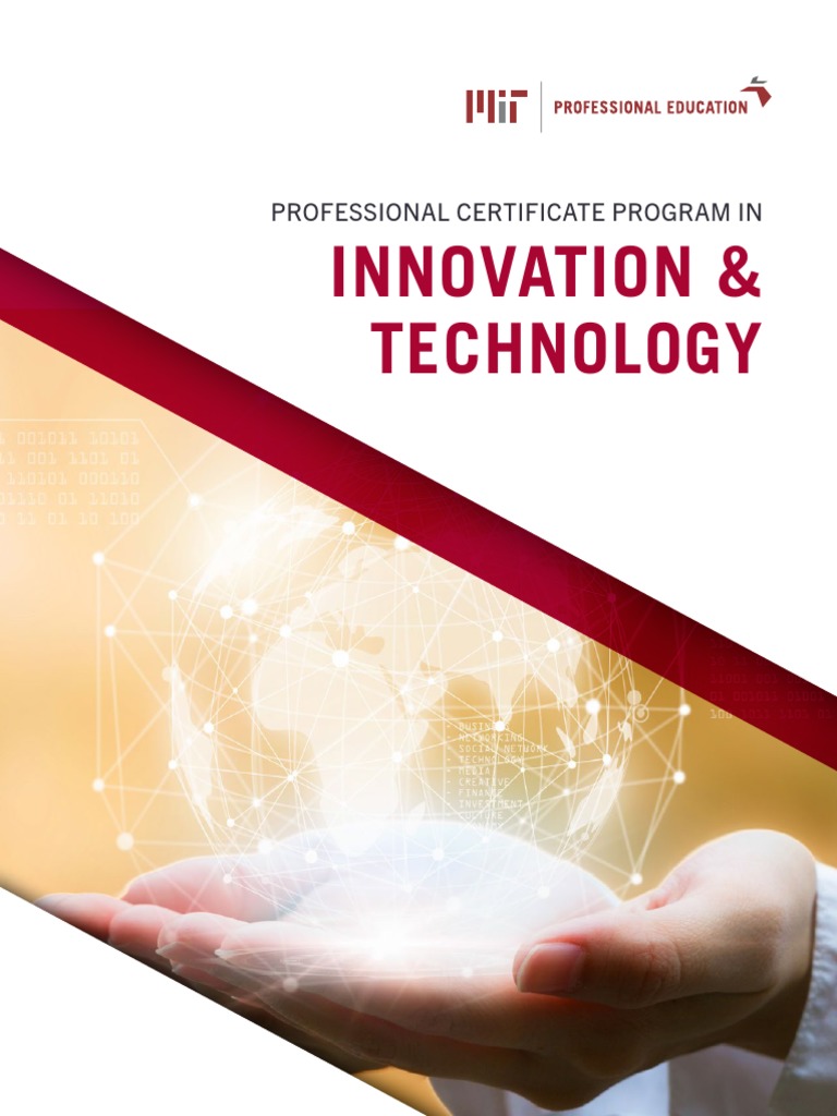 Brochure Innovation Technology Certificate 2023 | PDF