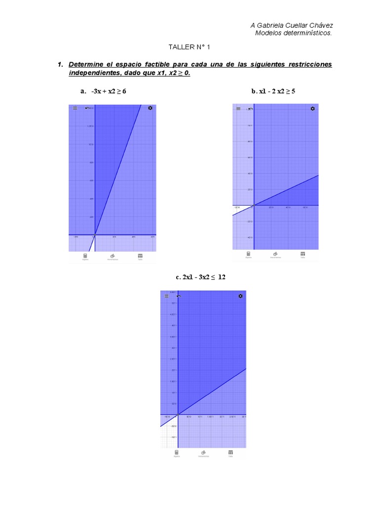 Modelos Determinísticos y Soluciones Óptimas | PDF