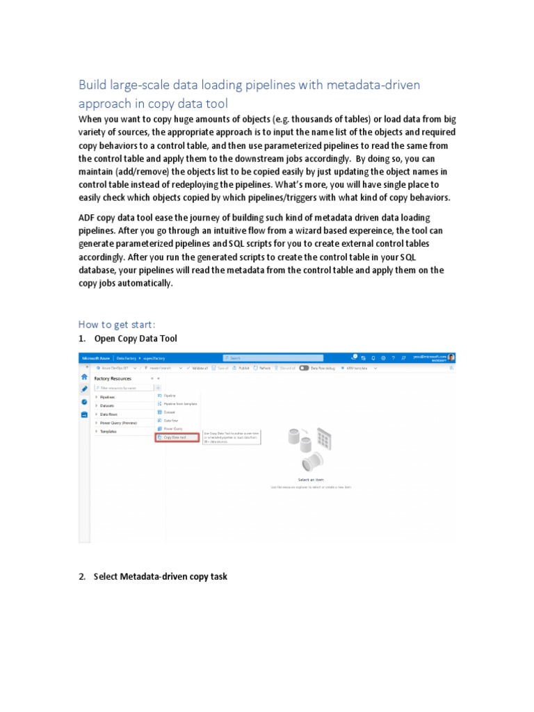 Large-Scale Data Loading Pipelines With Metadata-Driven Approach in ...