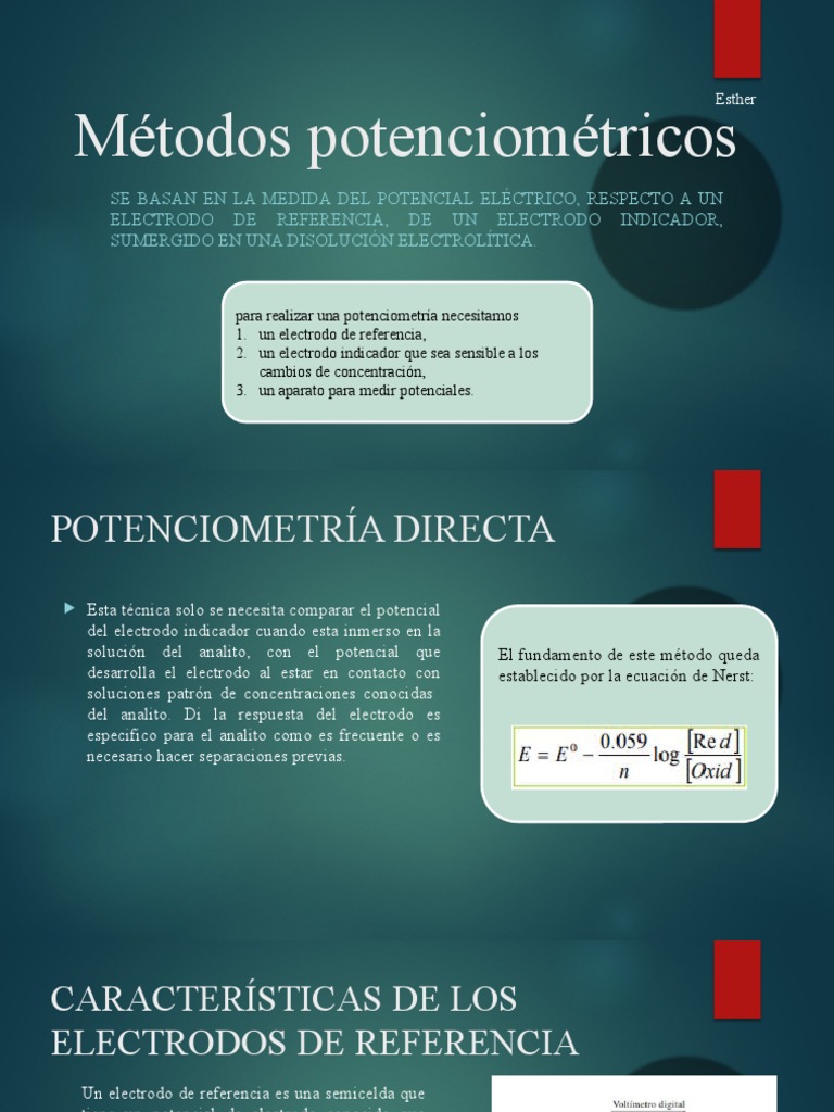 Métodos Potenciométricos | PDF