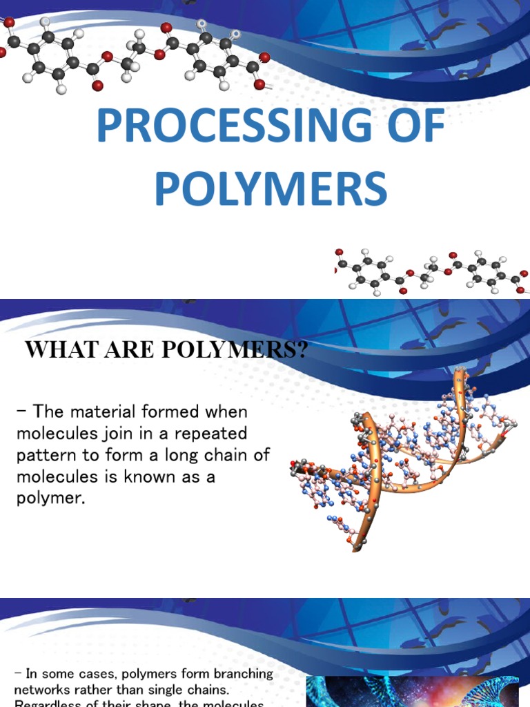 Processing of Polymers | PDF