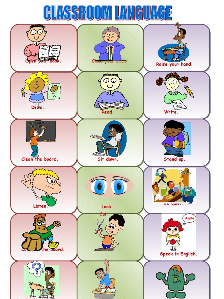 Classroom Language | PDF