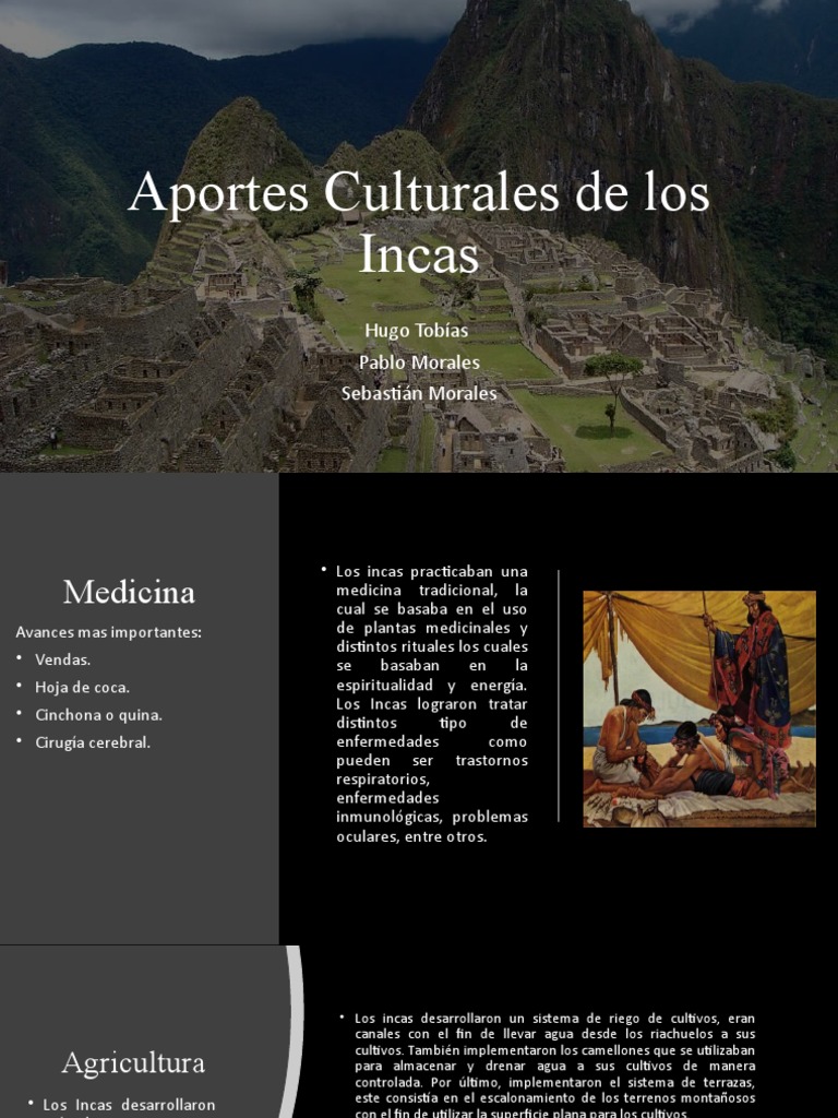 Aportes Culturales de Los Incas | PDF
