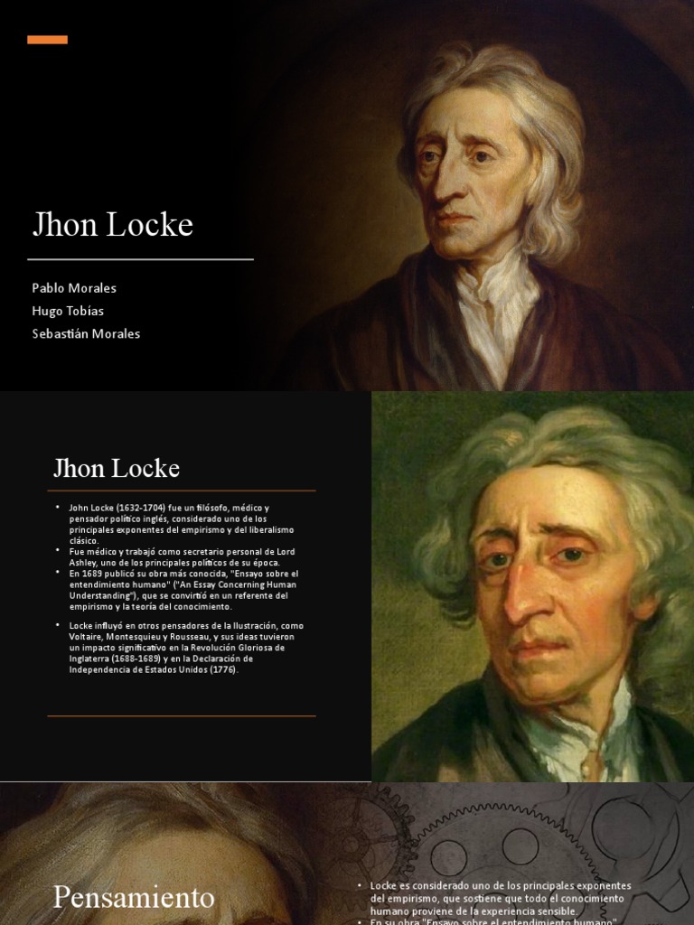 Filosofía y Aportes de John Locke | PDF | John Locke | Teorías filosóficas