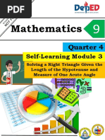 Q2 Mathematics 9 - Module 2 | PDF | Variable (Mathematics) | Volume