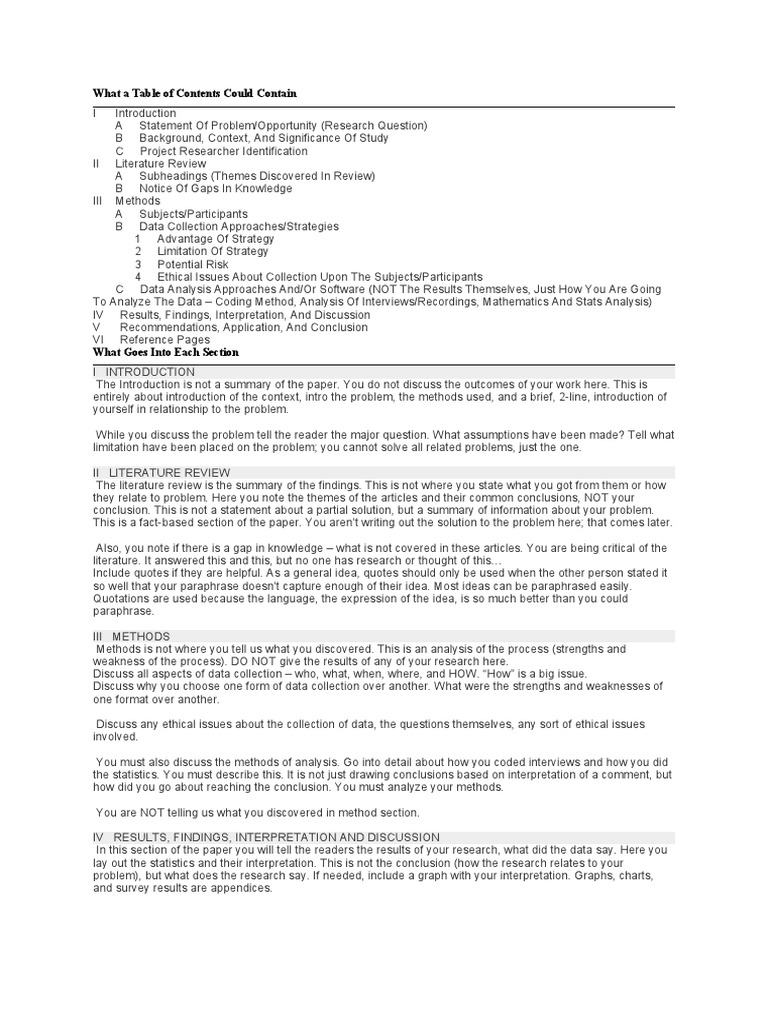 Capstone Format | PDF | Data | Scientific Method