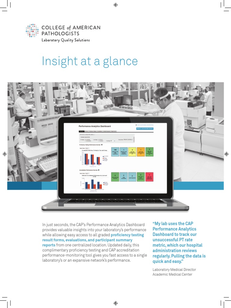 Insight at A Glance: Proficiency Testing Result Forms, Evaluations, and ...