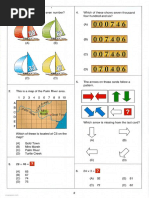 Grade 3 NAFS Practice Exam | PDF | Mathematics | Shape