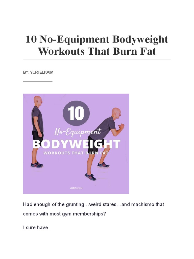 10 Workouts | PDF | Aerobic Exercise | Skeletal Muscle